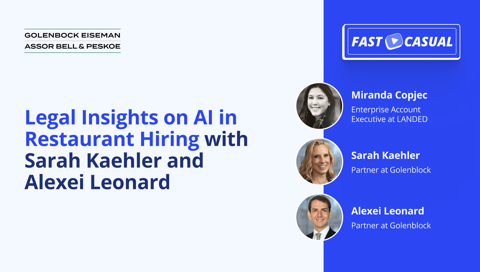 LANDED helps you hire. Fast.