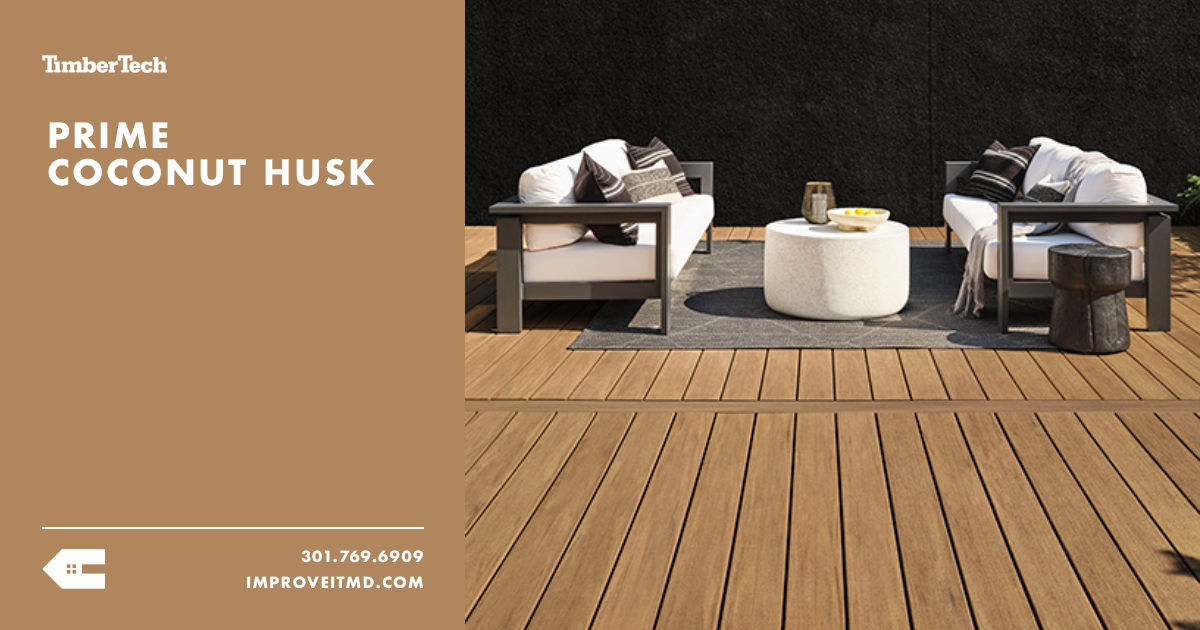 Prime Coconut Husk - TimberTech Composite Decking Colors