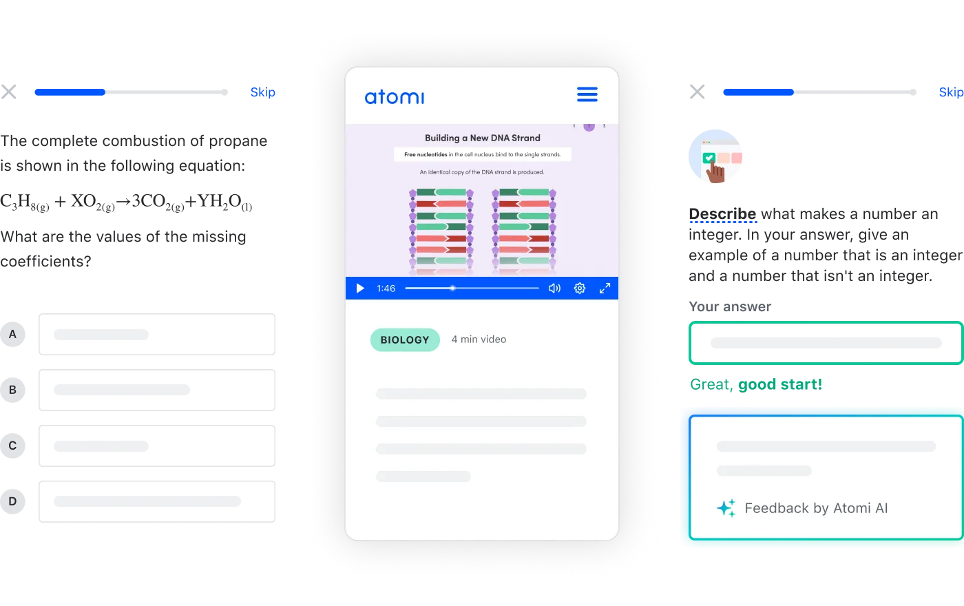 The ultimate study resource for high school students. Atomi AU