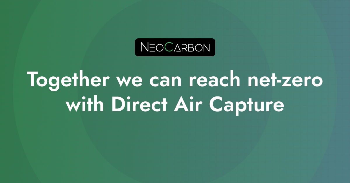 NeoCarbon | Utilize captured co2 NeoCarbon | Utilize captured co2