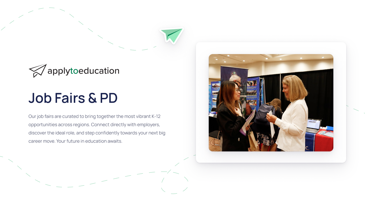 K-12 Job Fairs & Professional Development Events | ApplyToEducation