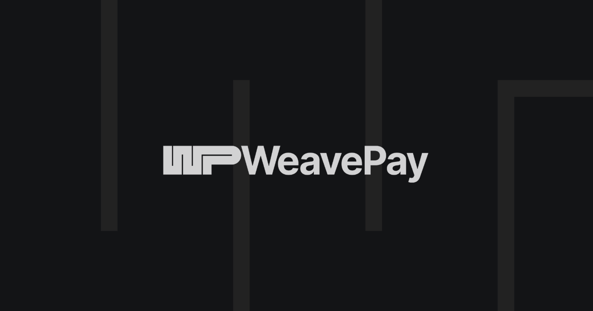 Trade guide - WeavePay