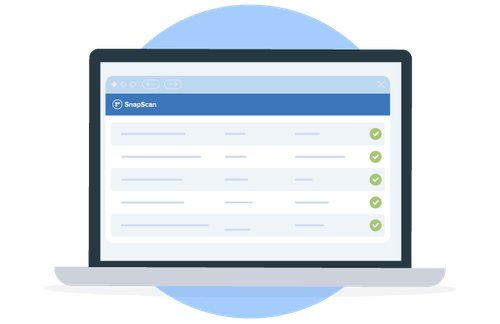 Sign up with SnapScan and accept payments online.