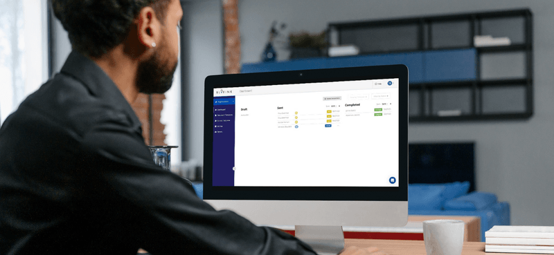 How to create an e-signature using Blueink