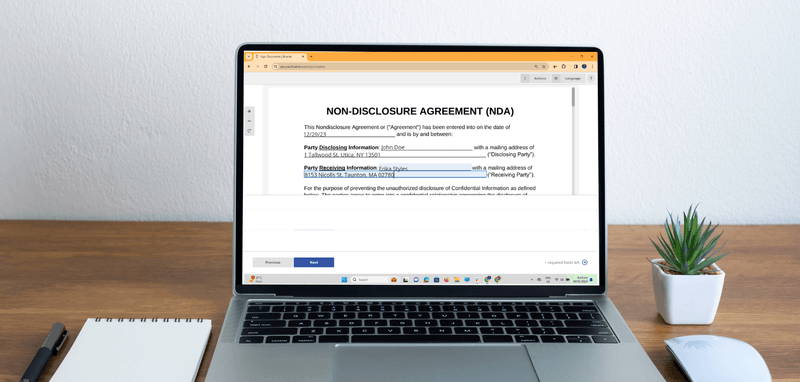 NDA Templates, Expiration Rules & eSign Practices