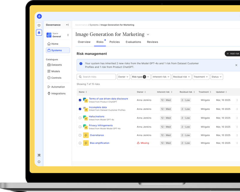 Saidot AI Governance Platform