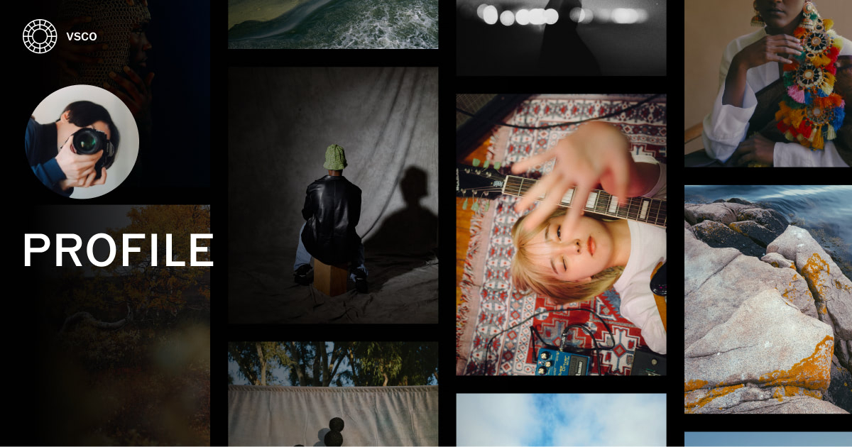 VSCO Profile | Create & Share Your Photography Online