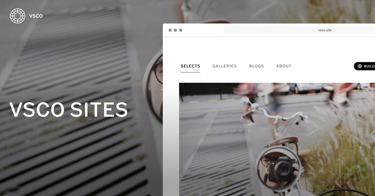 VSCO Sites | Make a Photography Website for Your Portfolio