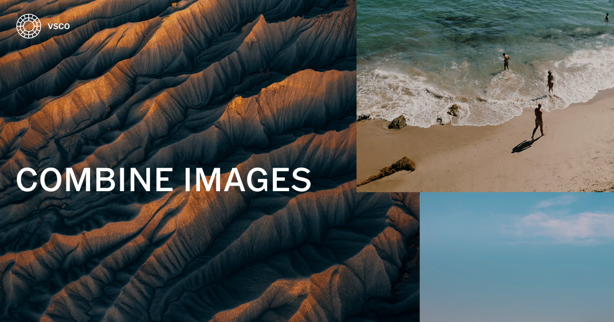 Merge & Combine Images with VSCO | Combine 2+ Images Into 1