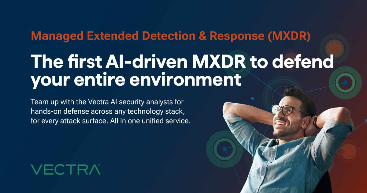 Managed Extended Detection and Response (MXDR) - Vectra AI