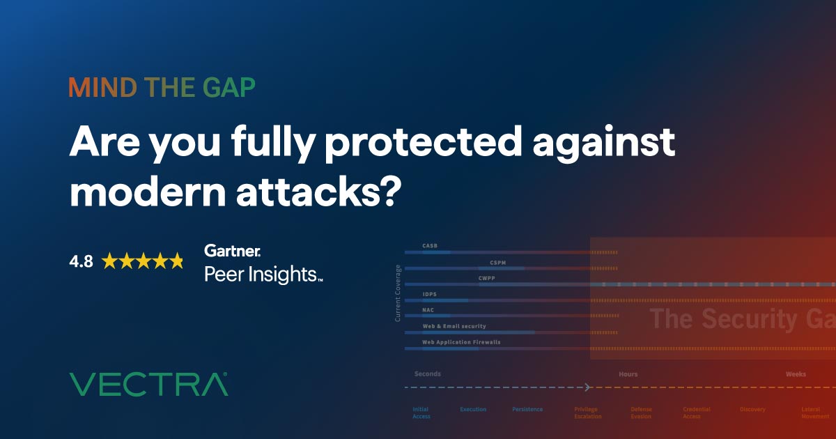 Free Security Gap Analysis | Vectra AI