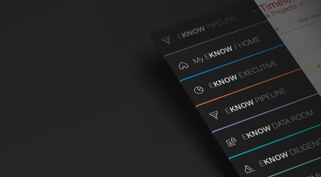 EKNOW M&A Software tools: for high performance M&A execution