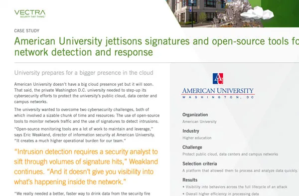 American University Drops Open Source Tools for Network Detection and ...
