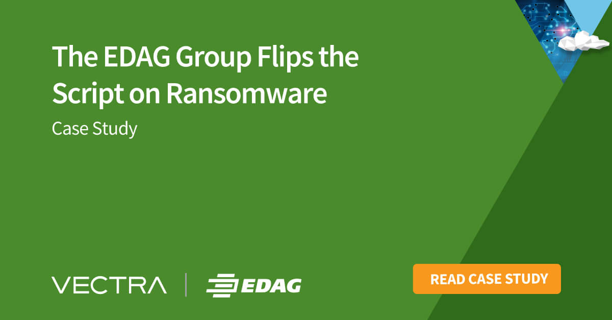 The EDAG Group Flips the Script on Ransomware