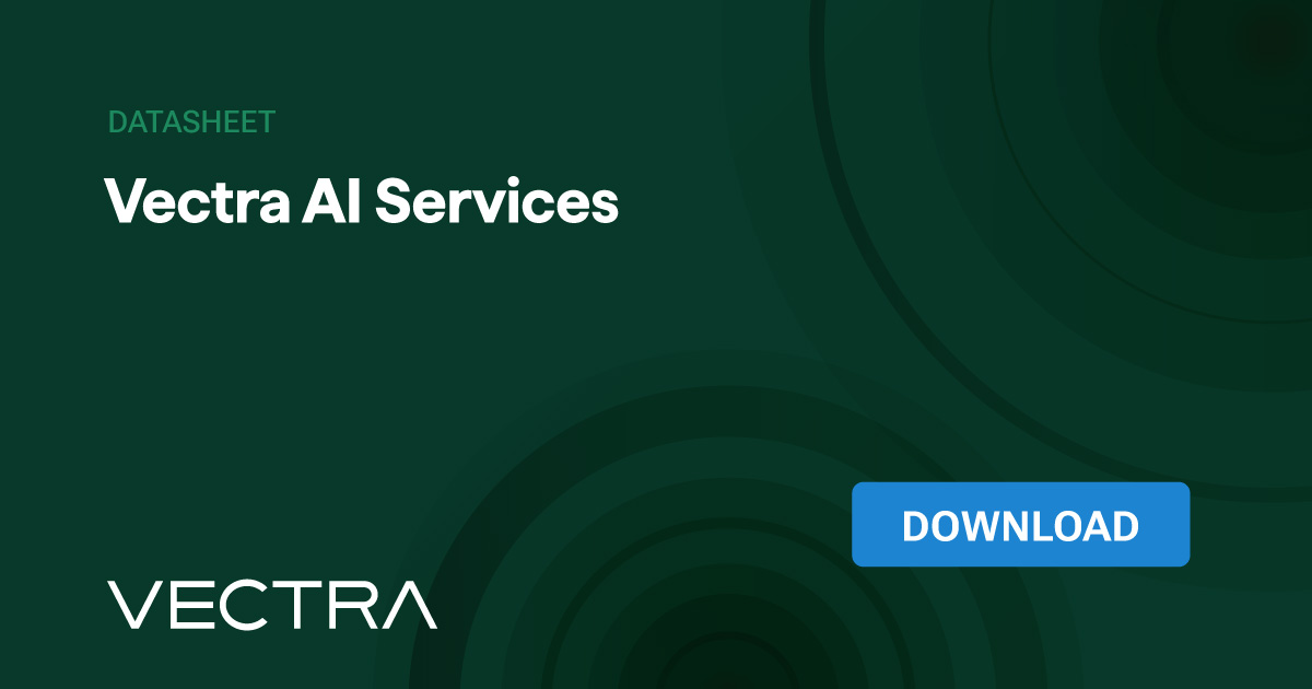 Vectra AI Dienstleistungen