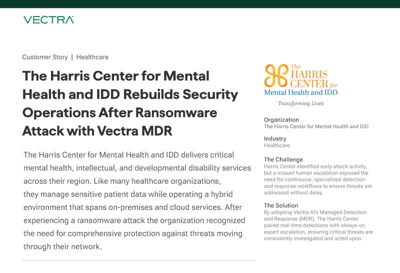 The Harris Center for Mental Health and IDD Rebuilds Security ...