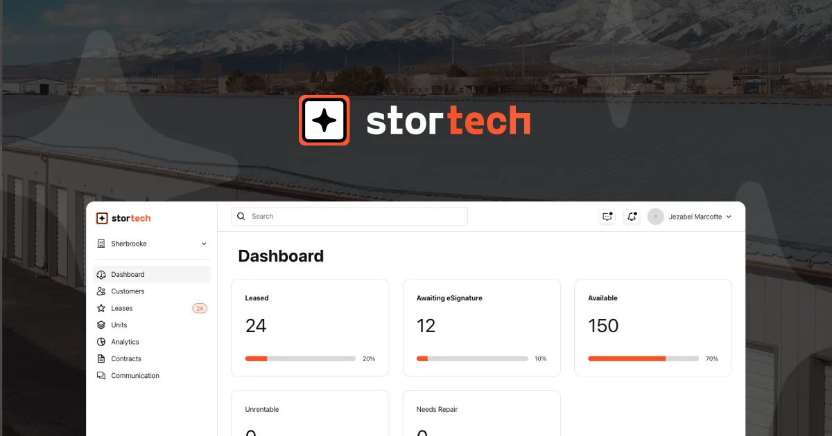 StorTech - Self-Storage Management Software