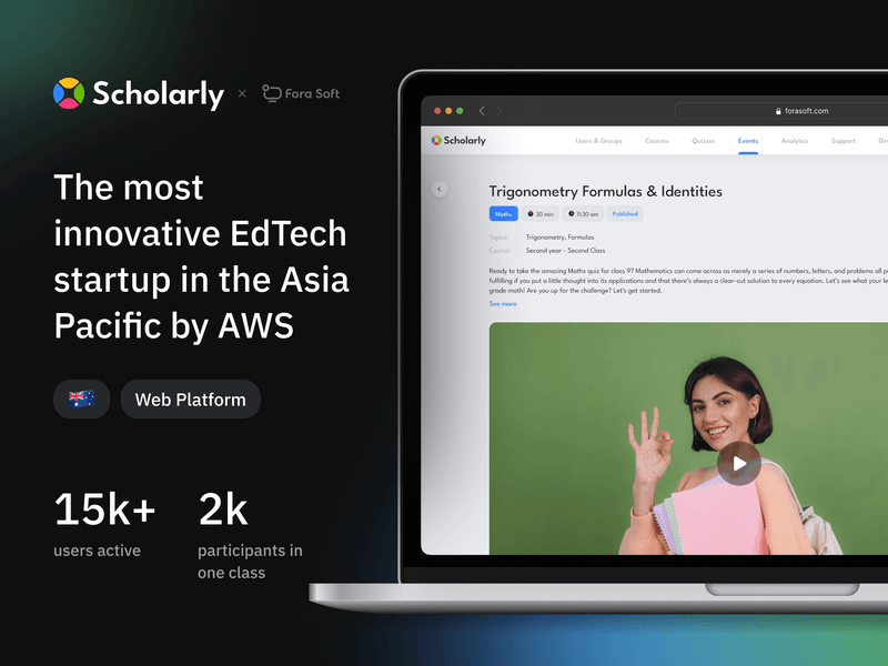 Scholarly: The All-in-One Online Learning Platform for 15,000 Users ...
