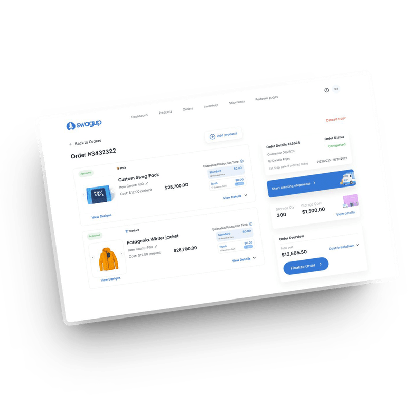 SwagUp - Create, Automate, Distribute High Quality Swag