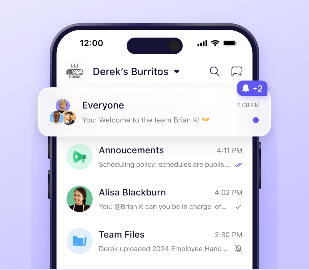 Employee Communications App for Shift & Deskless Workers