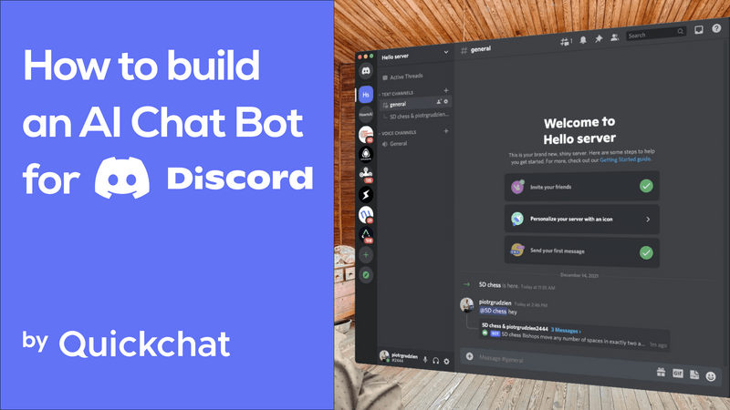 Create AI Chat Bot for Discord in 10 minutes
