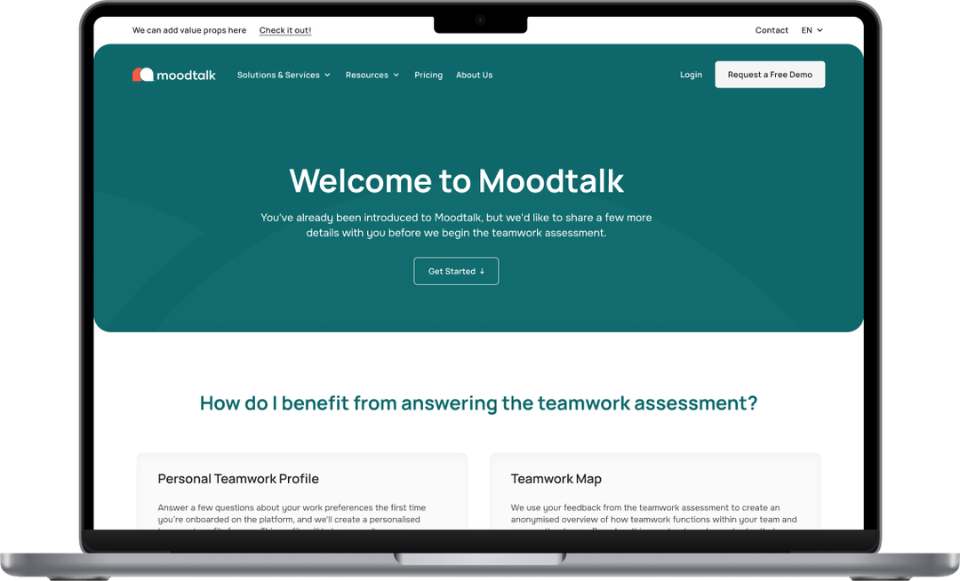 Moodtalk: Teamwork Assistent für bessere Zusammenarbeit