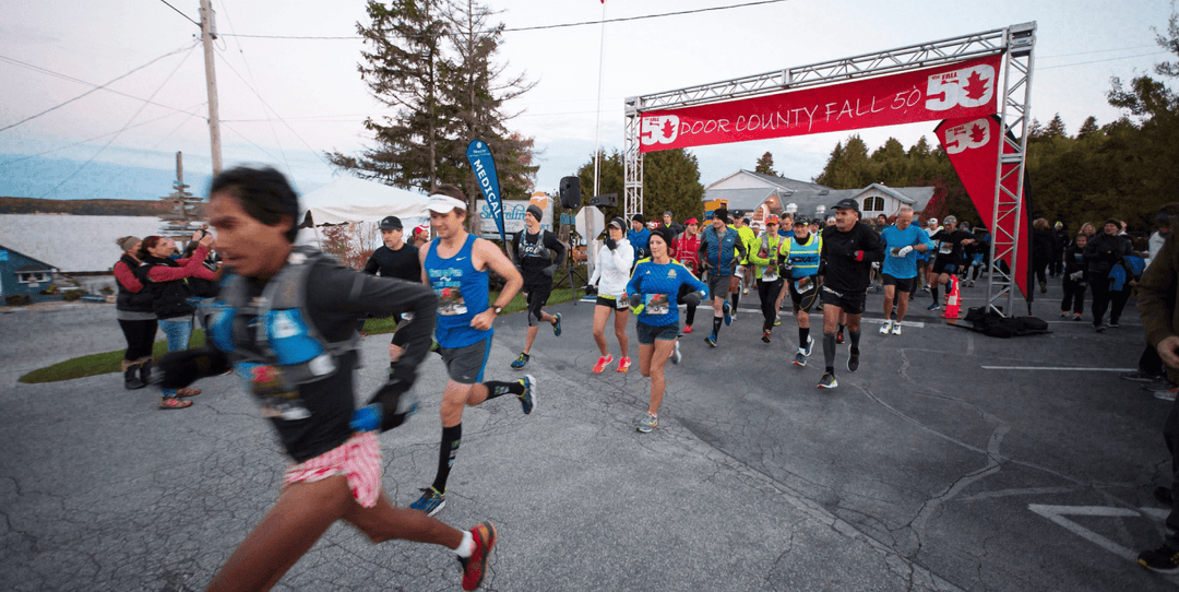 Welcome to Fall 50 - Your 50-Mile Running Adventure in Door County, WI