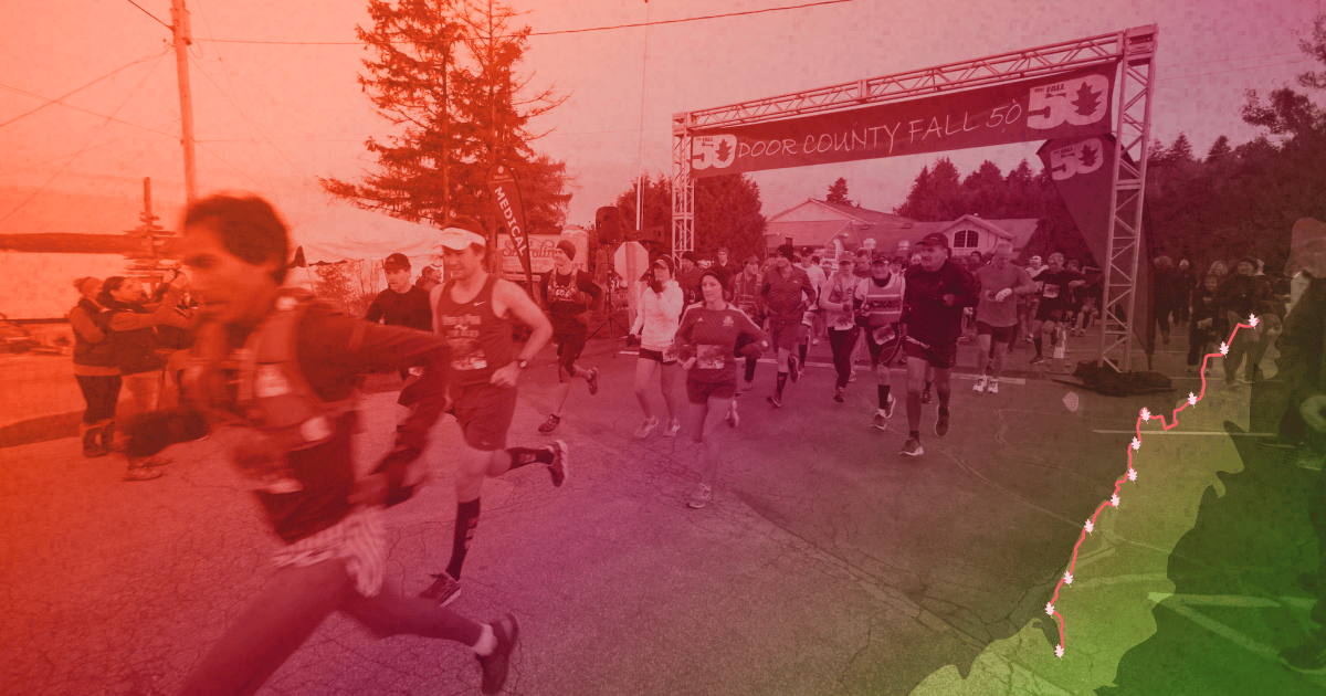 Welcome to Fall 50 - Your 50-Mile Running Adventure in Door County, WI