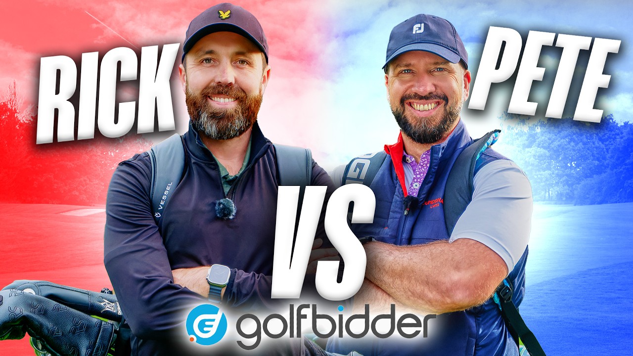 Rick Shiels Vs Peter Finch | £500 Golfbidder Secondhand Challenge ...