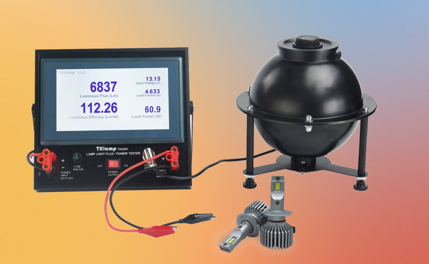 TKlamp: Portable Integrating Sphere Lighting Tester