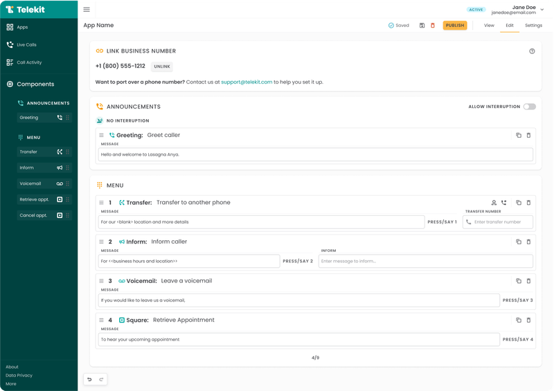 Telekit - Easy-to-Use Phone System