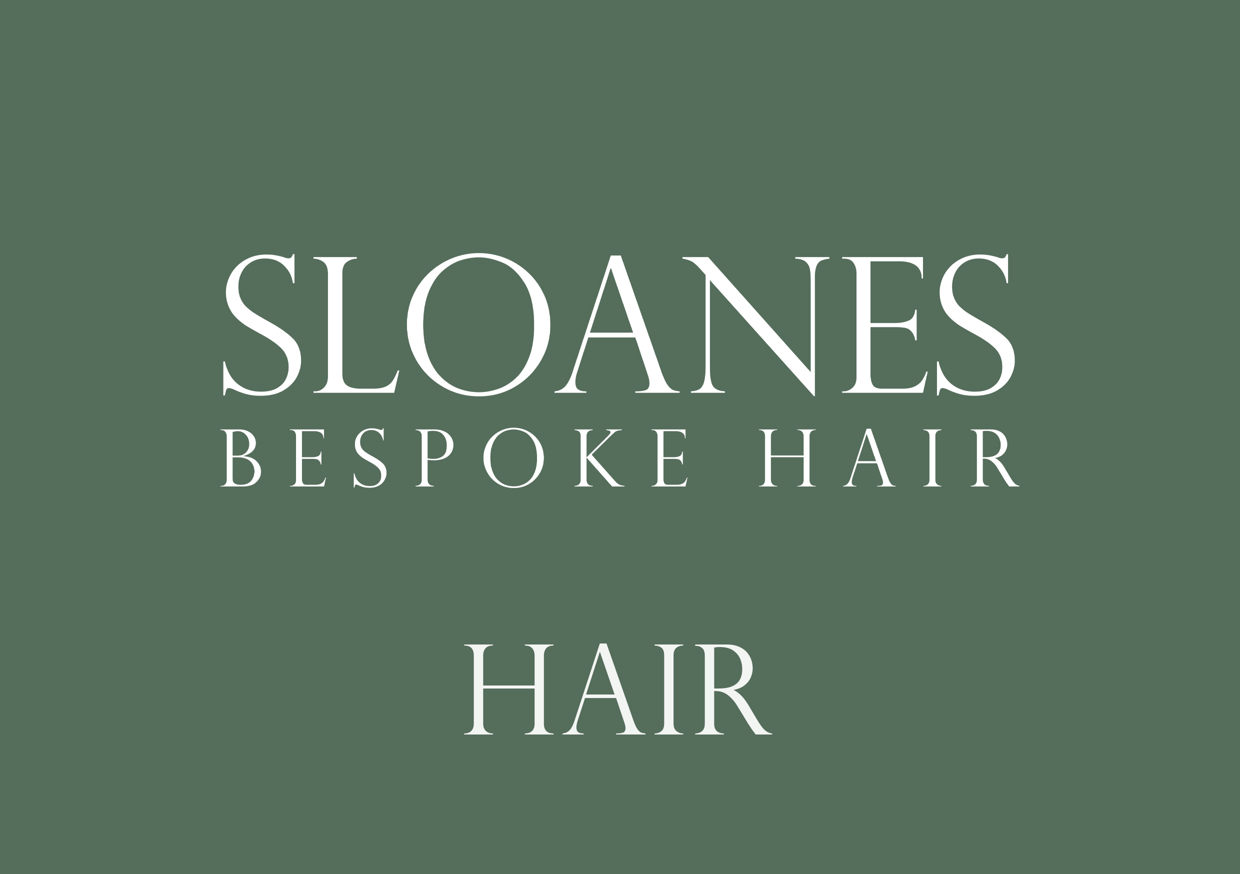 Sloanes Bespoke Hair | Hair