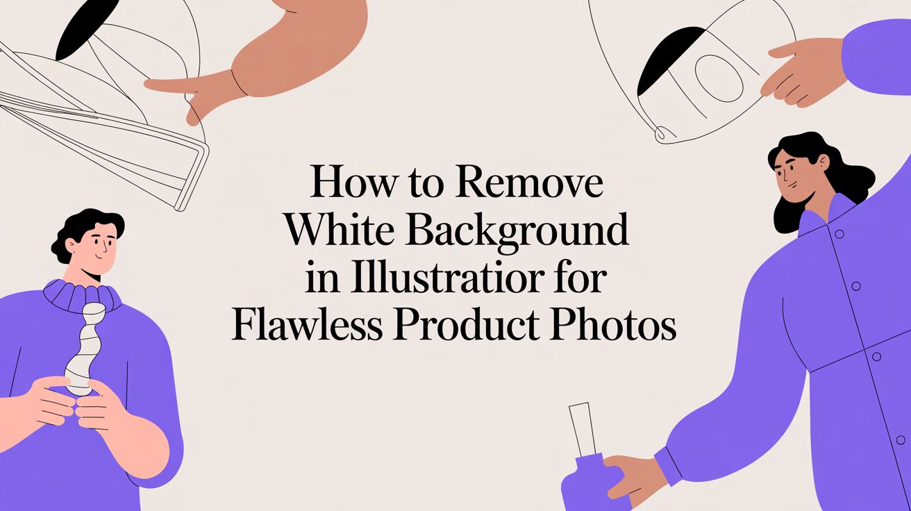 How to Remove White Background in Illustrator for Flawless Product Photos
