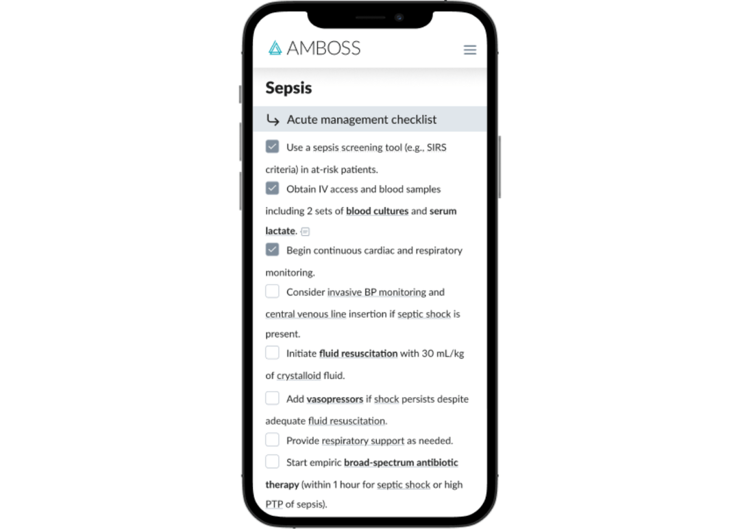 AMBOSS Knowledge & QBank apps: for iOS and Android