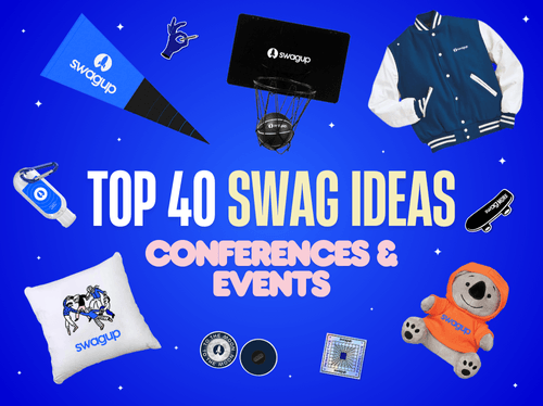 Top 40 Swag Ideas For Conferences And Giveaways | Swagup Blog