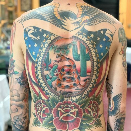 Tattoo Artist Sam Phillips | 🦅 American Tattoo Vista