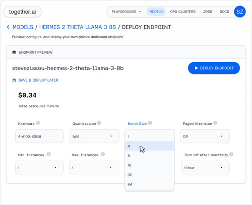 Together AI Products | Inference, Fine-Tuning, Training, and GPU Clusters