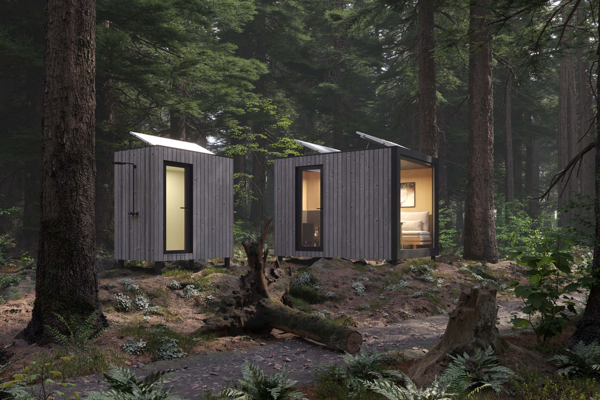 Funksjonelle og nøkkelferdige hytter, produsert i Norge | Omgi.no