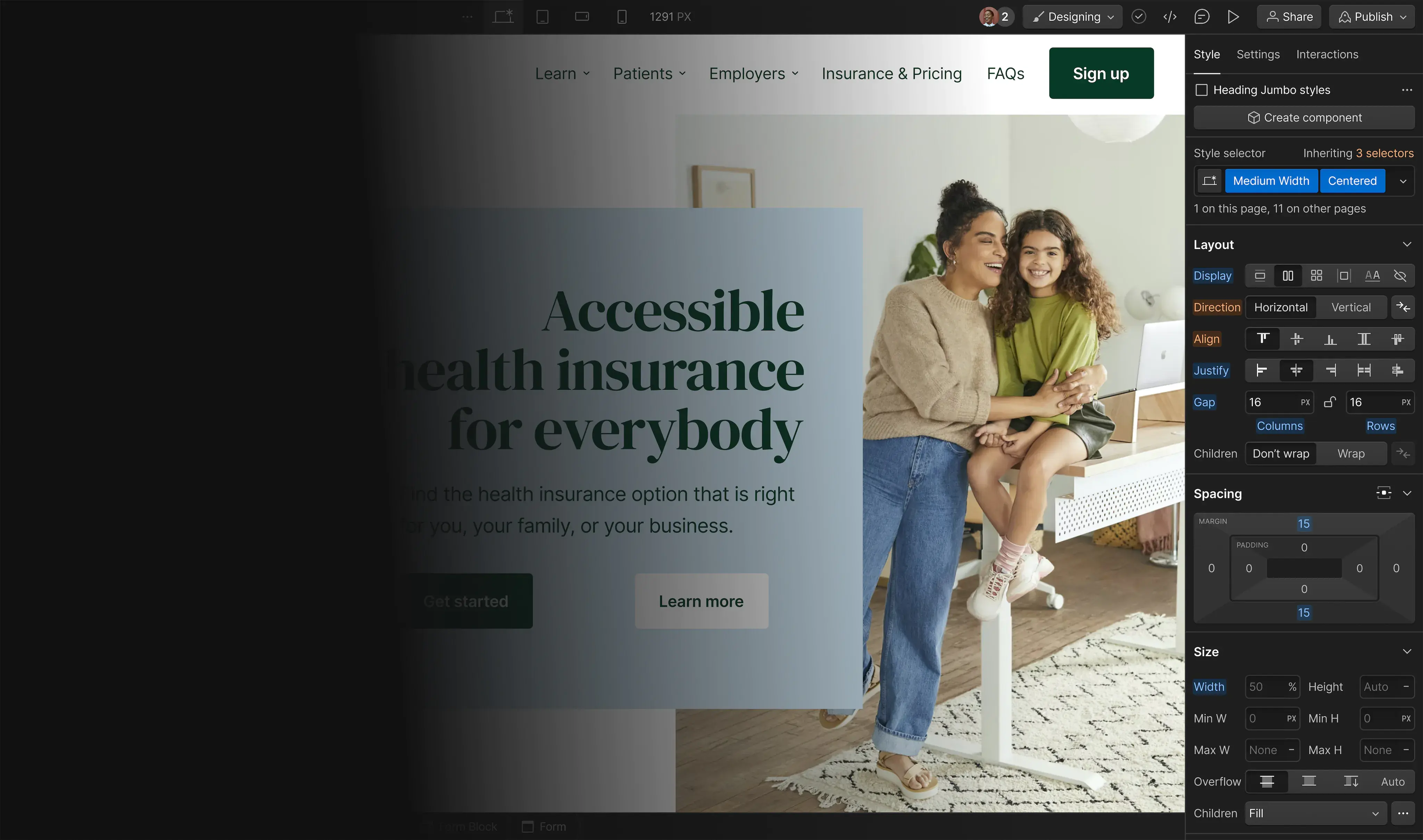 Use subtle animations that don't flash more than recommended | Webflow ...