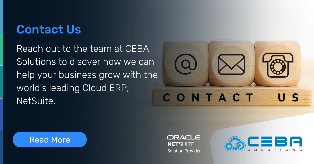 Contact Us | CEBA Solutions