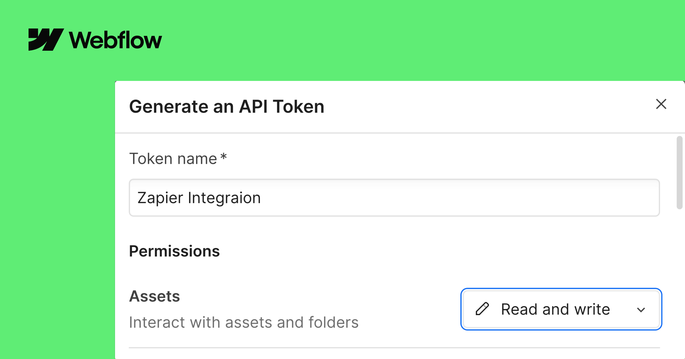 Improved API token management | Webflow Updates