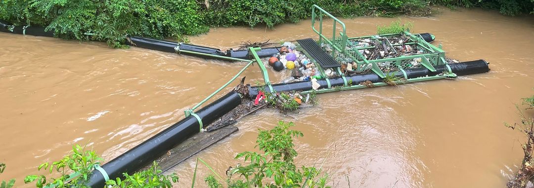 Bandalong Litter Trap™ | Waterway Litter Solution