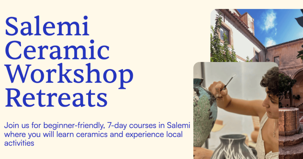 Salemi Ceramics - Ceramic Courses in Salemi Sicily