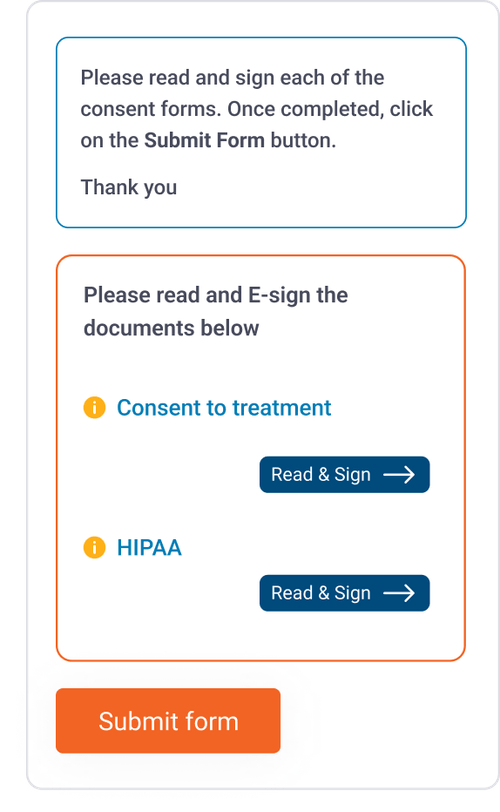 HIPAA Compliant Online Intake Forms | Gaidge