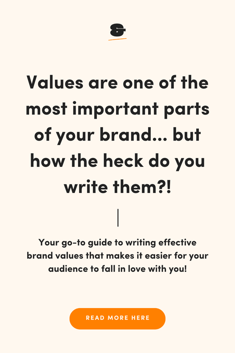 Writing your values | Your go-to guide to writing effective brand values
