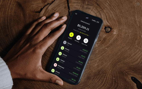 A trusted USD account & debit card, powered by web3