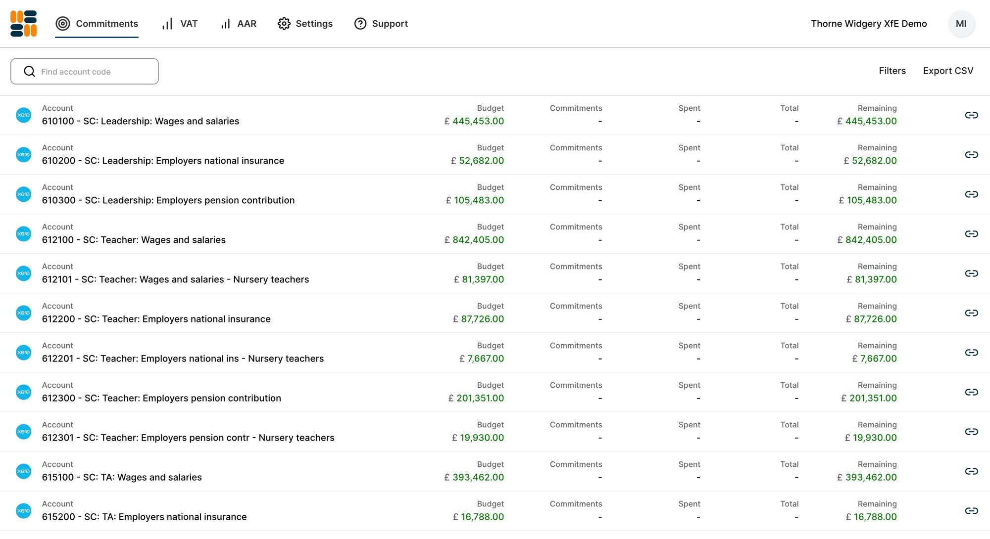 Software - XfE Accounting Software for Schools