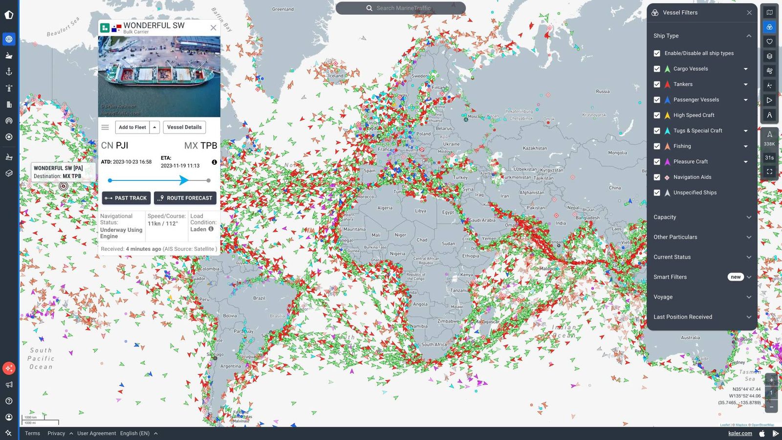 Maritime: Unlock Maritime Insights with MarineTraffic