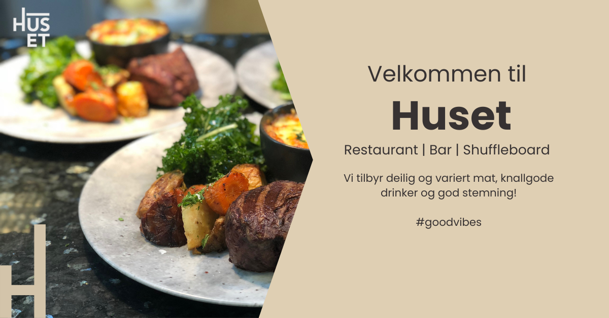 Huset Sandefjord | Restaurant | Bar | Shuffleboard