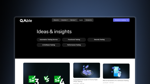 Software Testing Blogs Test Automation Blogs Testing Tool Qable
